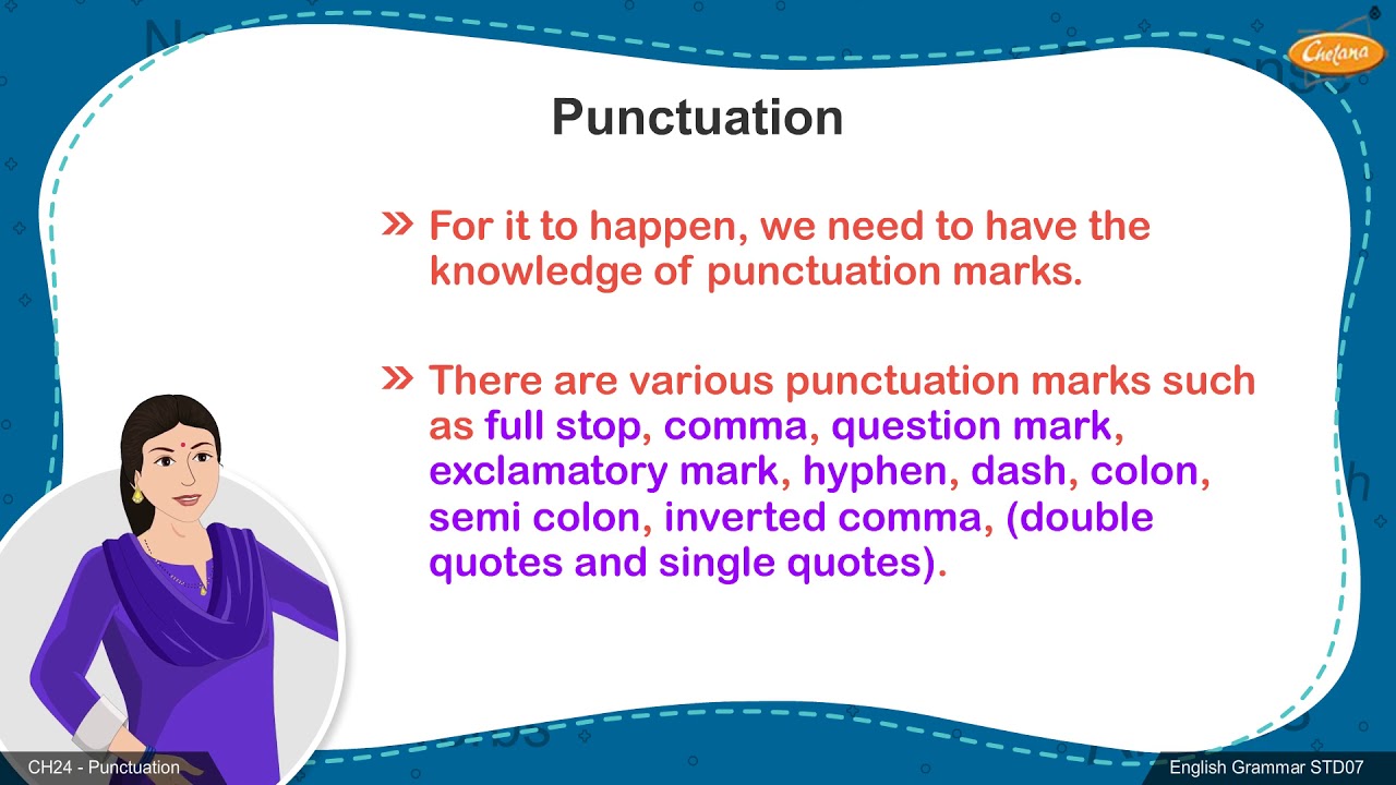 Grade 7 English - Punctuation - YouTube
