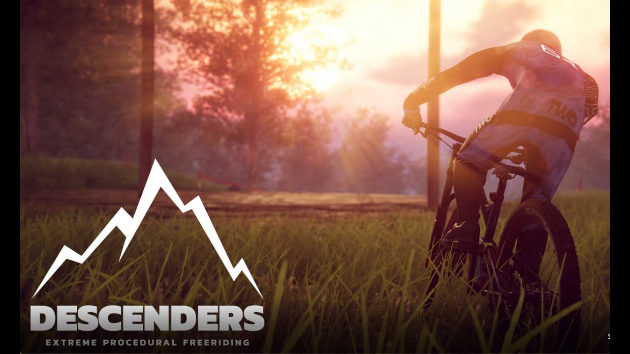 Descenders - bicycle fun ride gameplay [4K 60fps] @lpfungame - YouTube