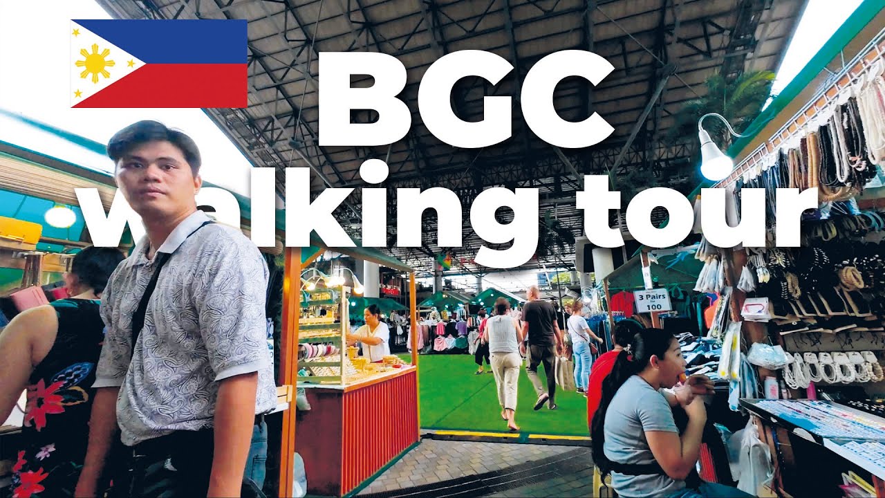 BGC High Street Manila Walking Tour Philippines - YouTube