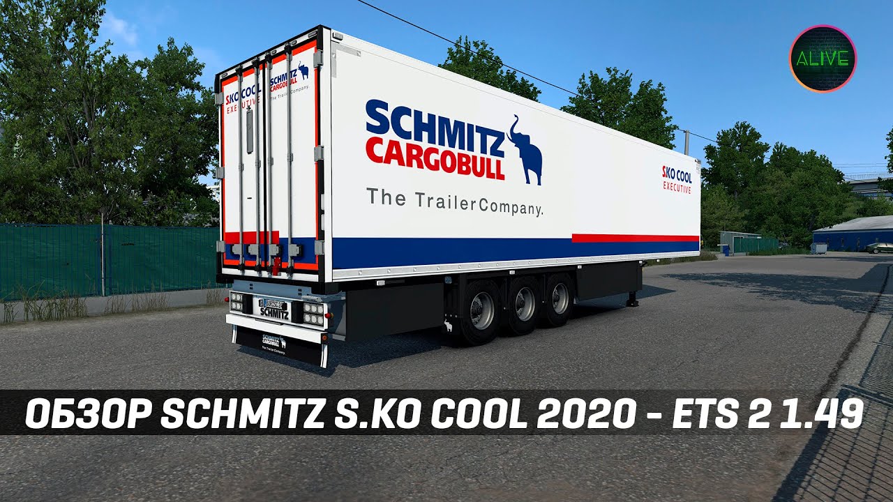 SCHMITZ S.KO COOL 2020 (JUseeTV) - ОБЗОР МОДА #ETS2 1.49 - YouTube