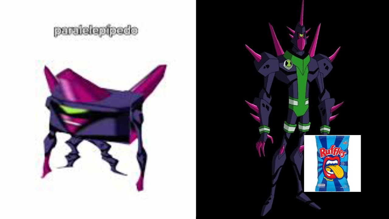 todas as transformações do PARALELEPIPEDO - Ben 10 - YouTube