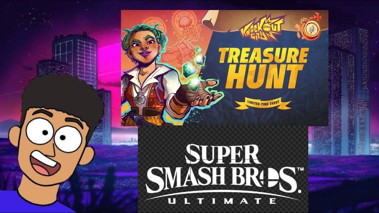 Knockout City Treasure Hunt *NEW EVENT* & Super Smash Bros Ultimate🔴 ...
