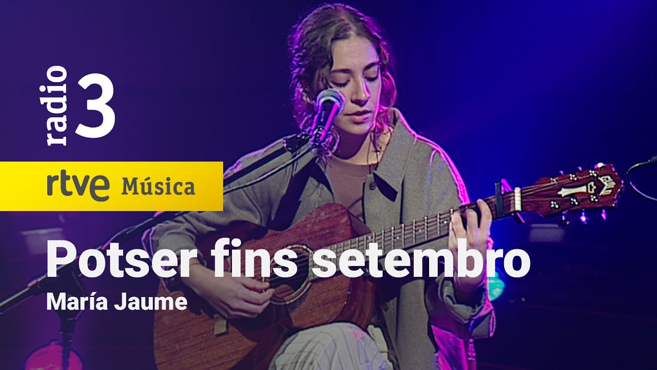 María Jaume - “Potser fins setembro" | Conciertos de Radio 3 (2021 ...