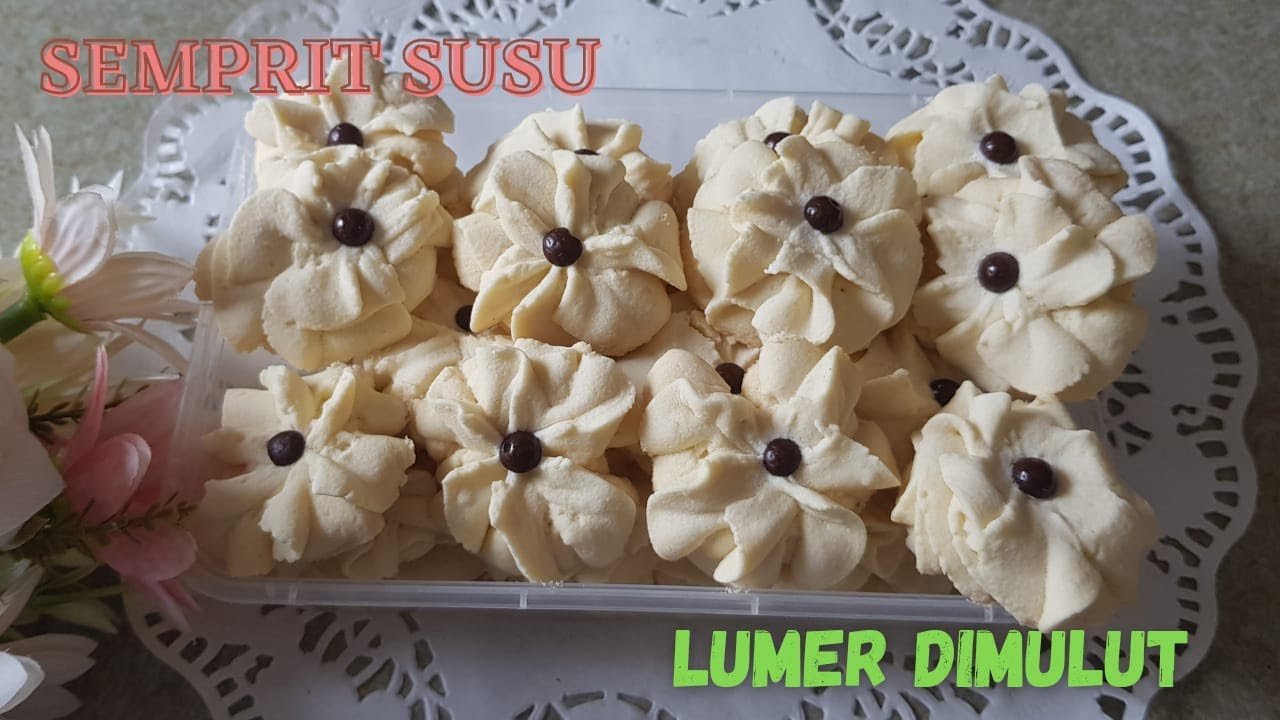 RESEP BANGKIT SUSU TEPUNG KANJI/TAPIOKA RENYAH DAN LUMER DIMULUT - YouTube