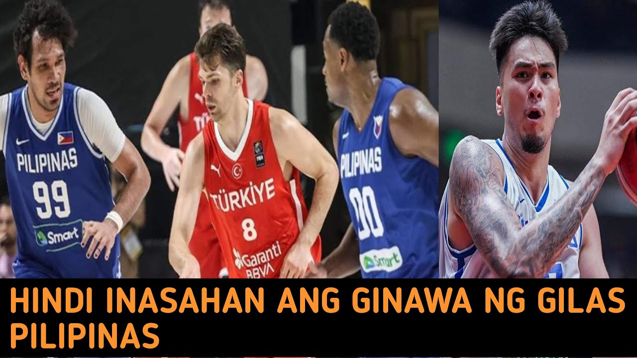 HINDI INASAHAN NG BANSANG TURKEY ANG GINAWA NG GILAS PILIPINAS - YouTube