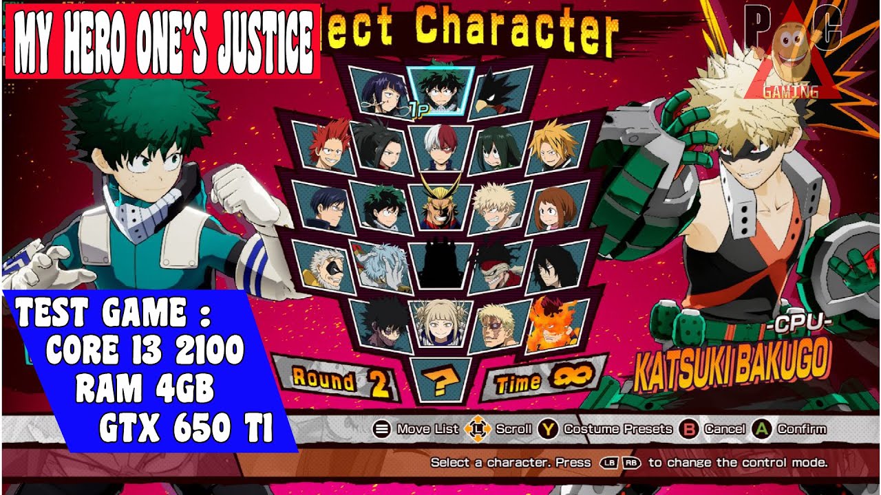 My Hero One's Justice | All Character | Game Fighting - YouTube