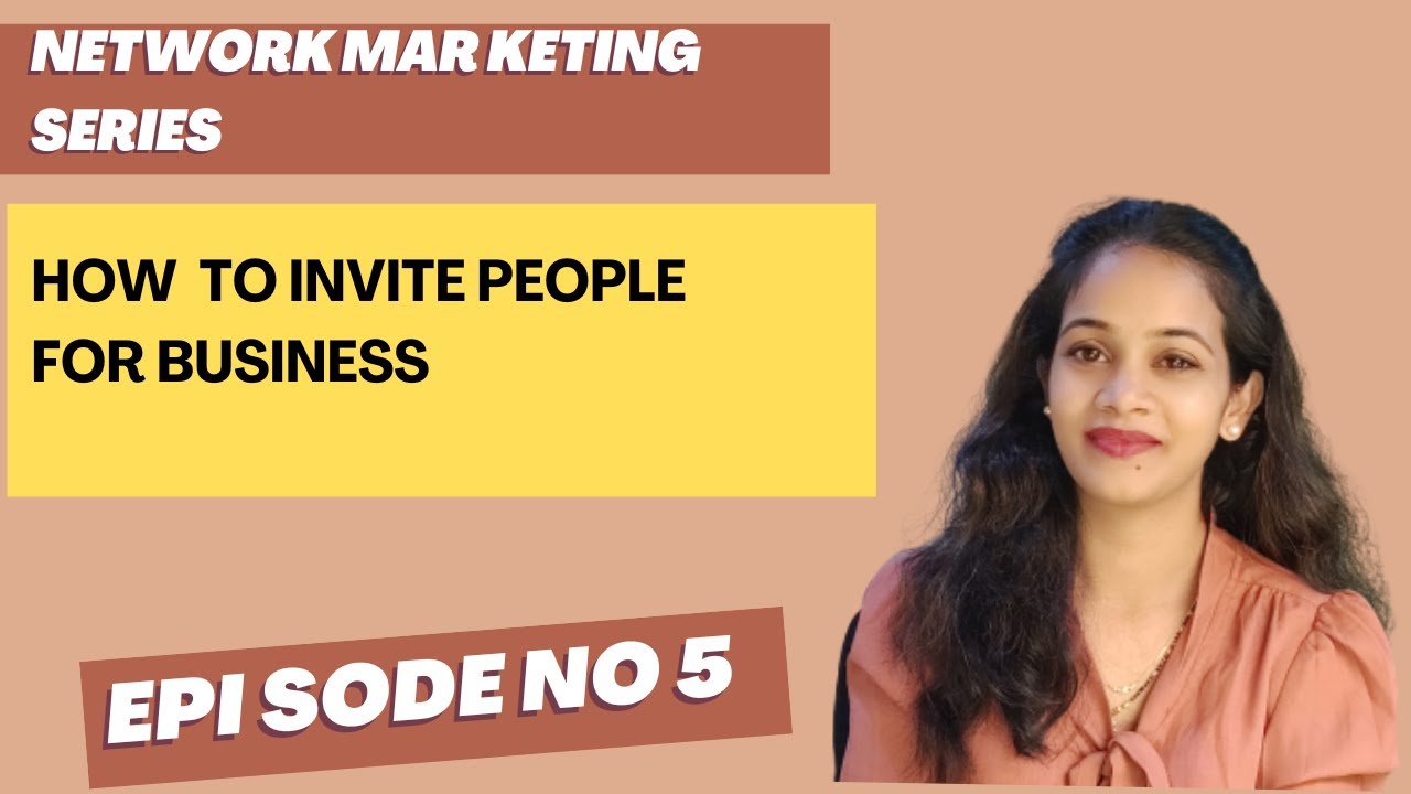 how to invite people for business? - YouTube