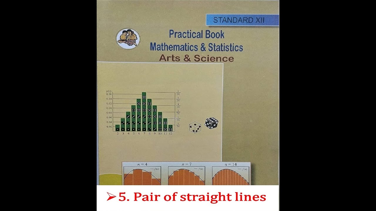 5. Pair of Straight Lines XII S.Y.J.C. SCIENCE Maths and Stats ...