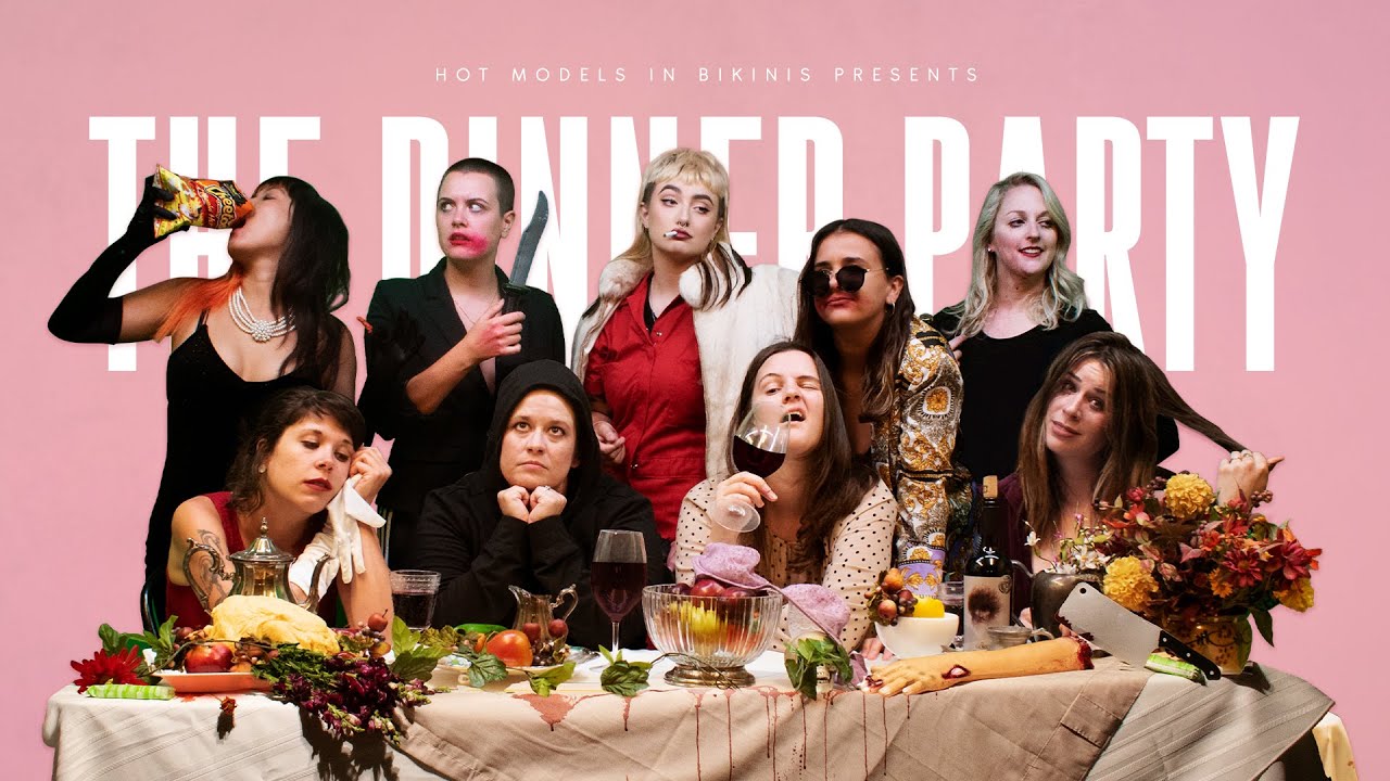 Hot Models in Bikinis present The Dinner Party - YouTube