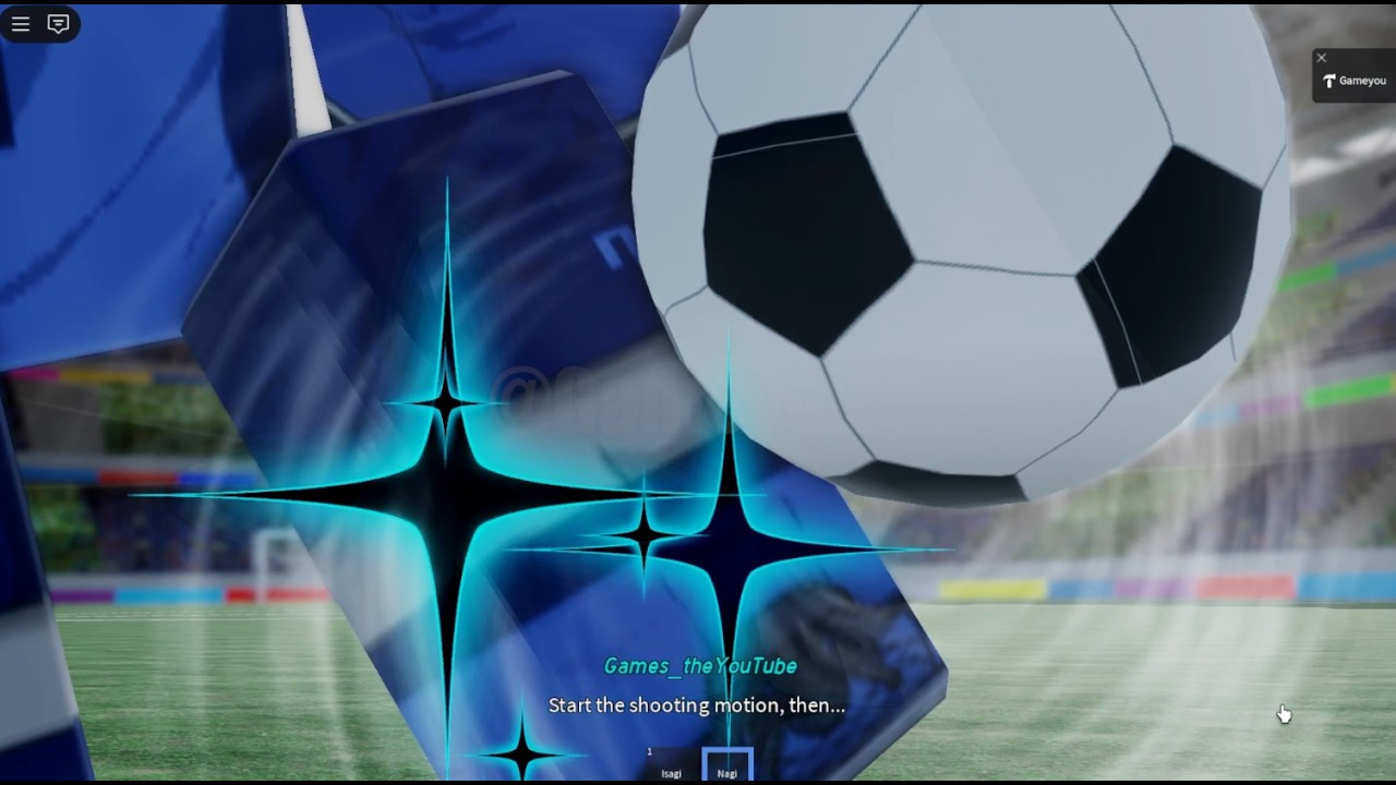 [Roblox Studio] Bluelock Nagi U-20 Goal Move - YouTube