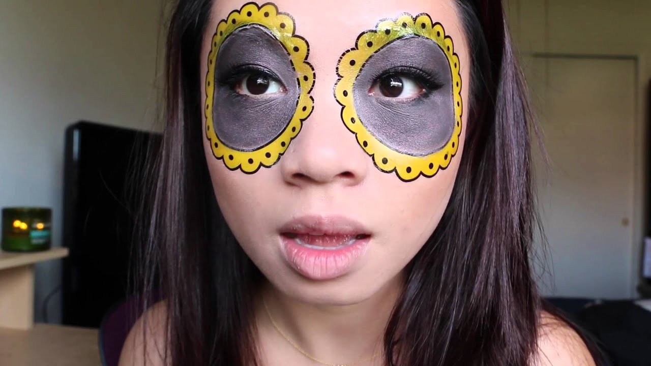 Quick & Easy Sugar Skull Tutorial Using Tattoos.. ?! - YouTube