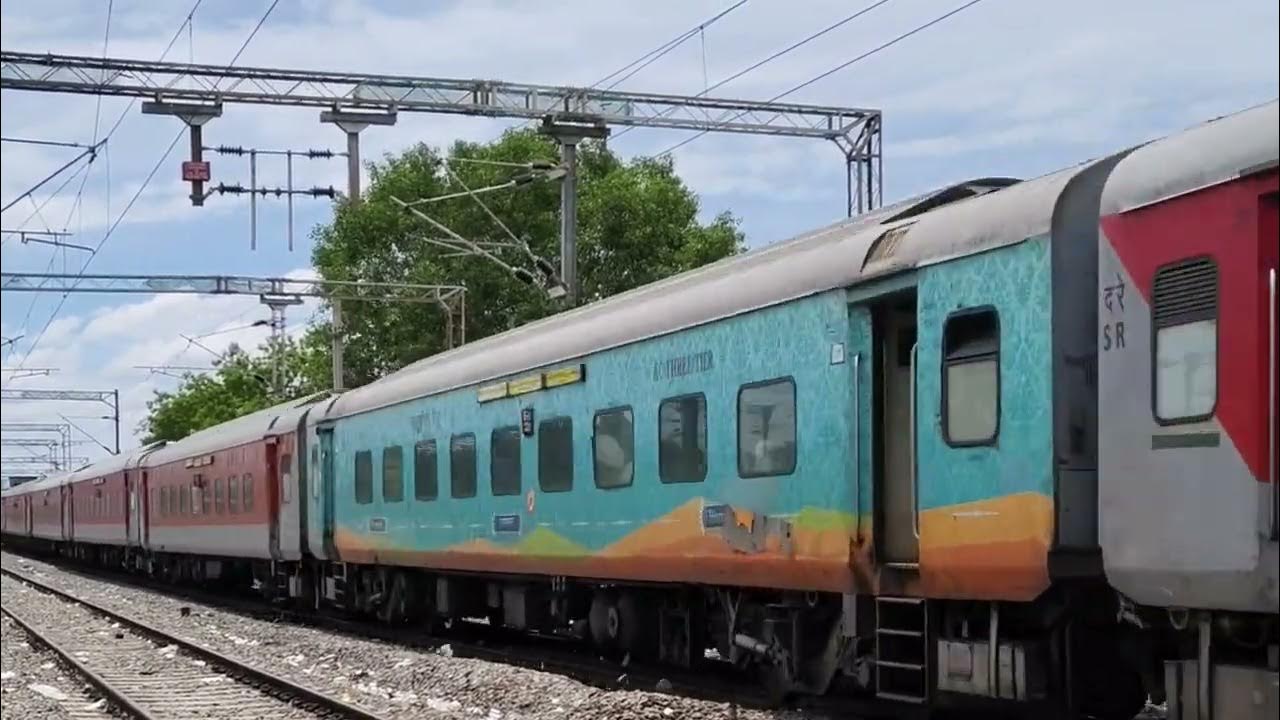 22612-New jalpaiguri -MGR chennai central SF express ....!!!!! - YouTube