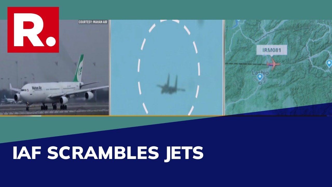 Bomb Threat On Iran-china Flight Passing Over India Airspace; Pilot ...