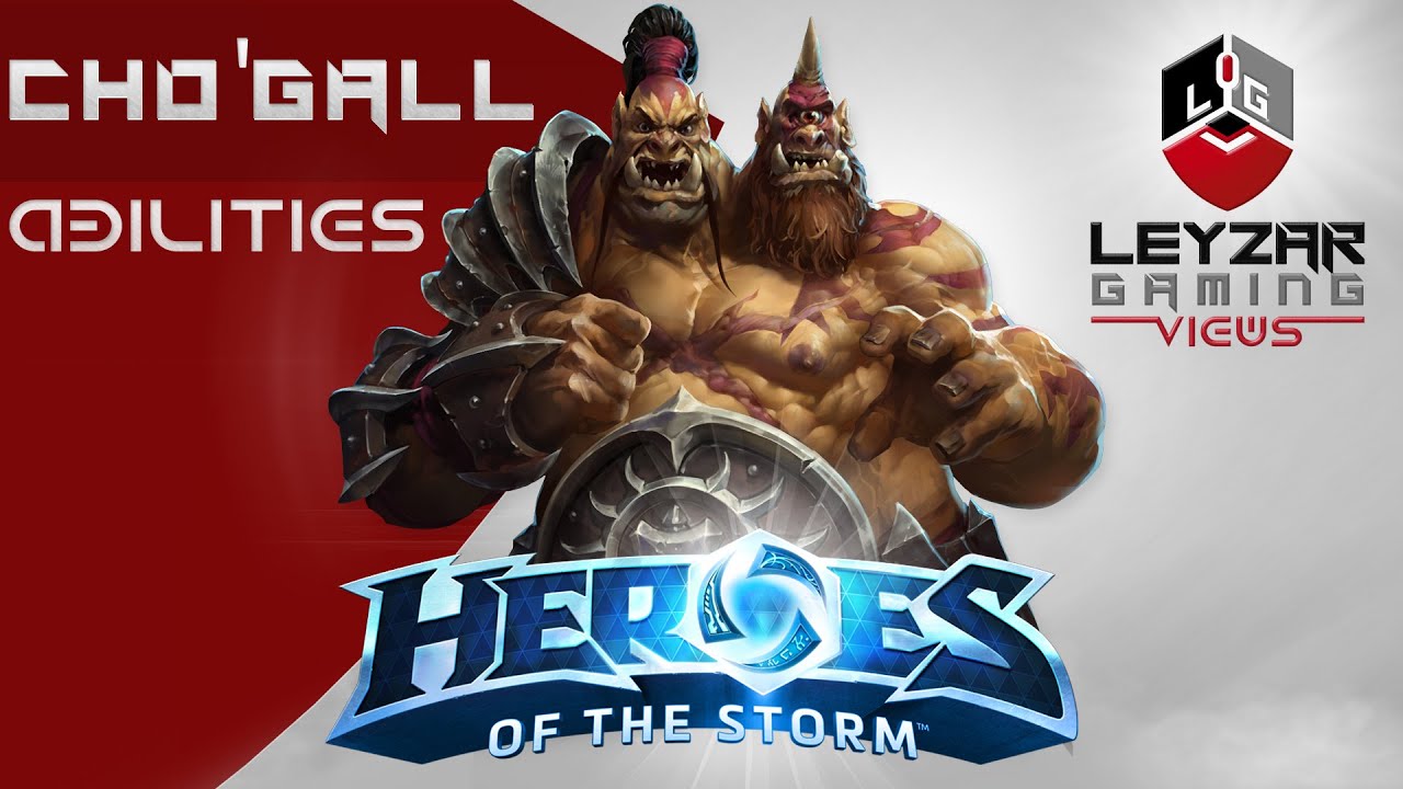 Heroes of the Storm - Cho'Gall Gameplay (Abilities Spotlight) - YouTube