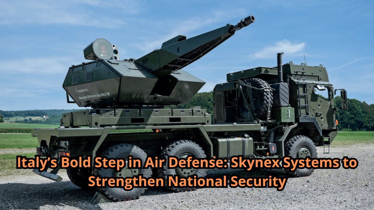 Italy’s Bold Step in Air Defense Skynex Systems to Strengthen National ...