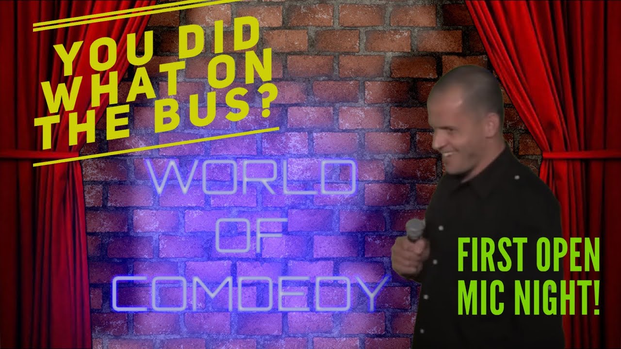 First Time Doing Stand Up Comedy | Open Mic Comedy - YouTube