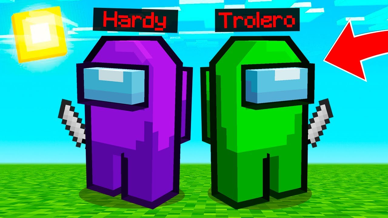 JUGAMOS AMONG US en MINECRAFT ¡SOMOS IMPOSTORES! 🔪😂 MINECRAFT ALEATORIO ...