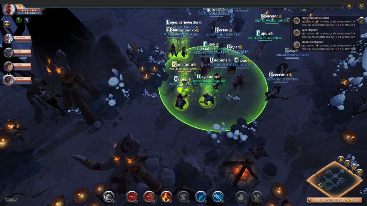 Albion Online | T5 Dung Boss vs 25 people | - YouTube