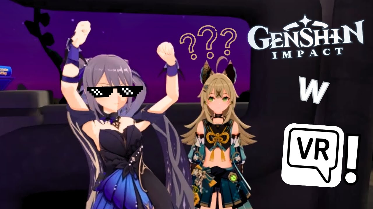Genshin w Vr? | Ancymonowy VrChat odc. 1 - YouTube