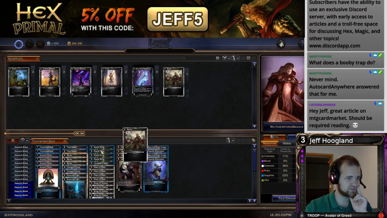 Hex: DS Clash Control November 4th, 2016 - YouTube