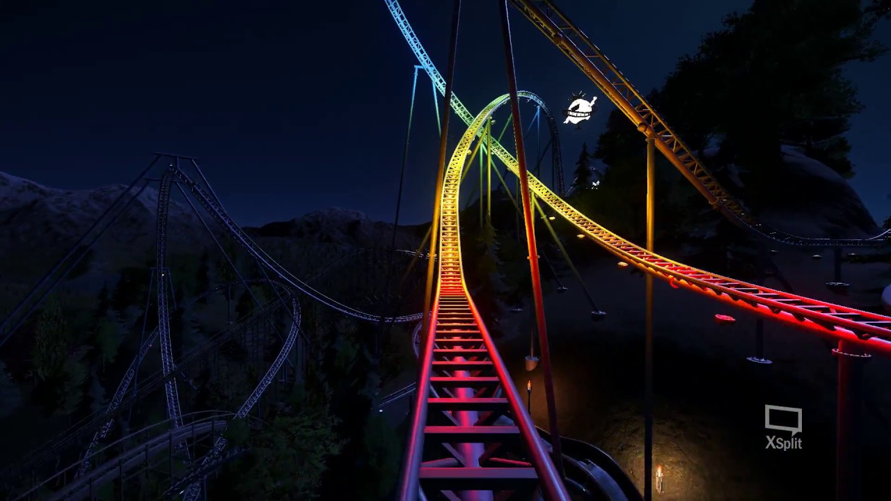 [Planet Coaster] Fly to the Moon - Launch Coaster - YouTube