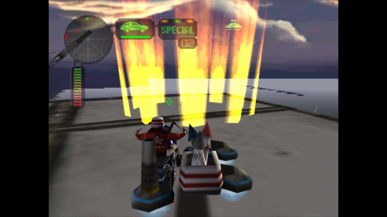 PS1 ‣ Vigilante 8 [2nd Offense] ‣ Quest 7 [California] - Flying All ...