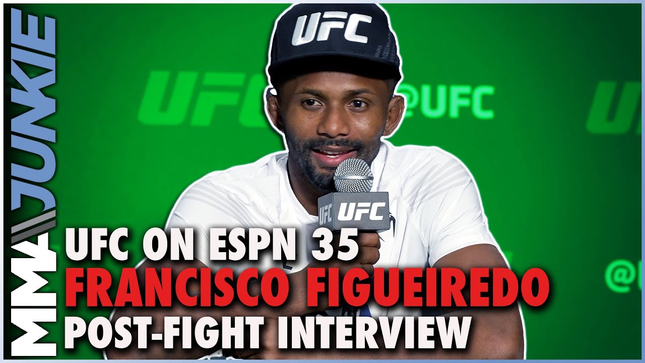 Francisco Figueiredo recaps first kneebar in flyweight history | UFC on ...