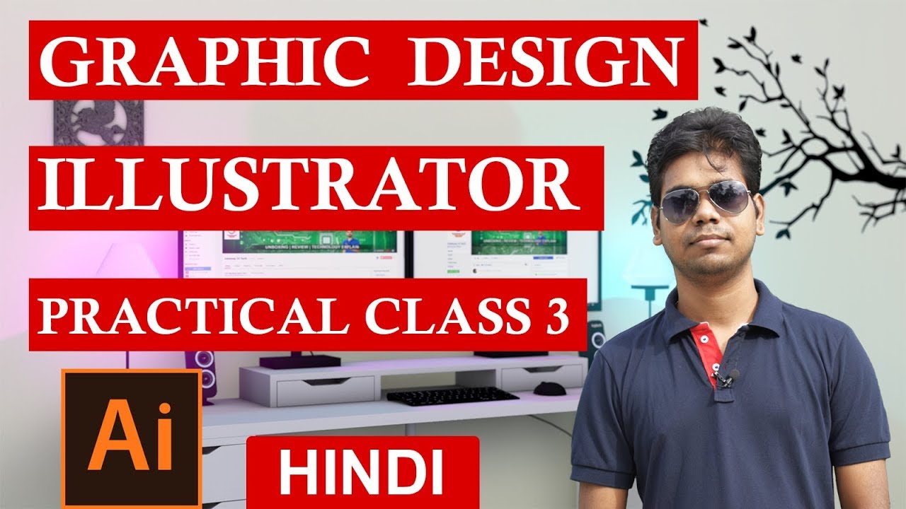 Adobe Illustrator Practical Tool Class 3 - YouTube