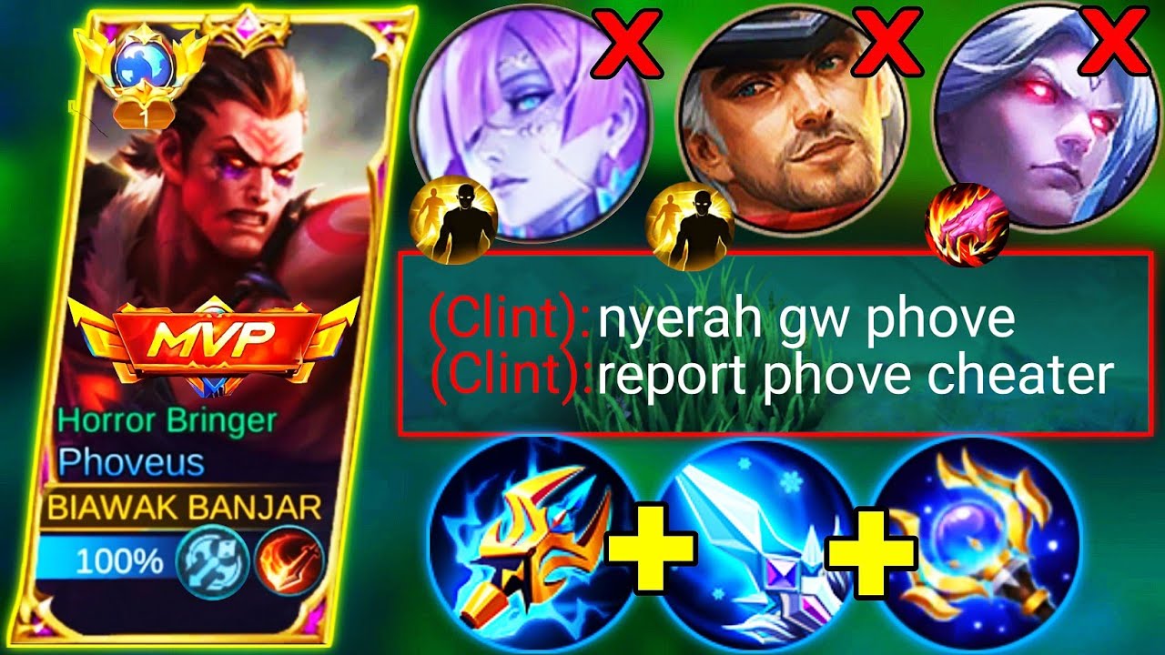 PHOVEUS BEST BUILD | PHOVEUS MOBILE LEGENDS - GAMEPLAY HERO PHOVEUS ...