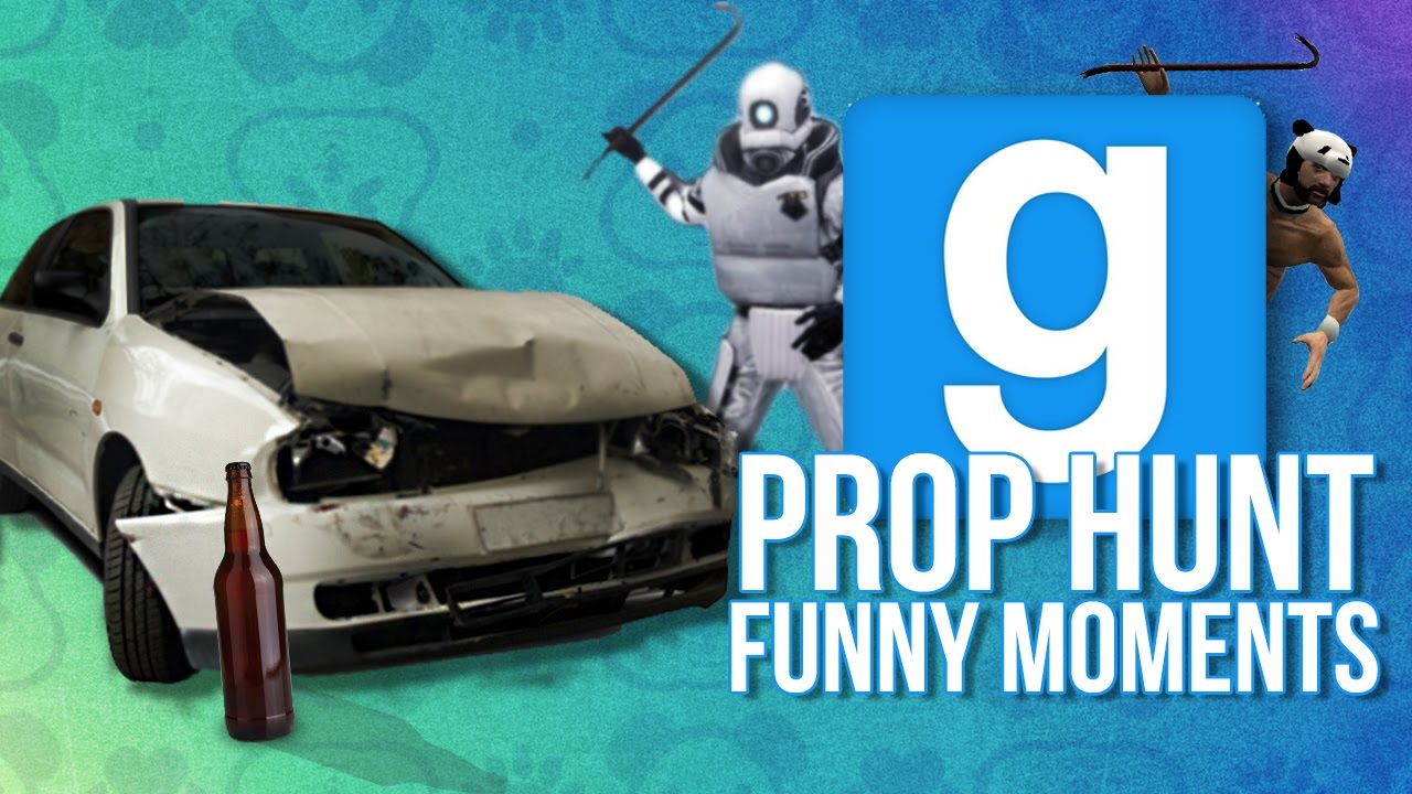 Small Map, Even Smaller Brain - GMOD PROP HUNT FUNNY MOMENTS - YouTube