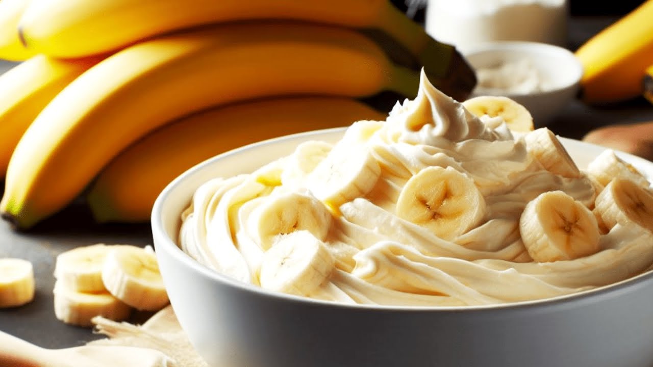EASY Banana Filling for Cakes with Mascarpone (Banana Cream Recipe ...