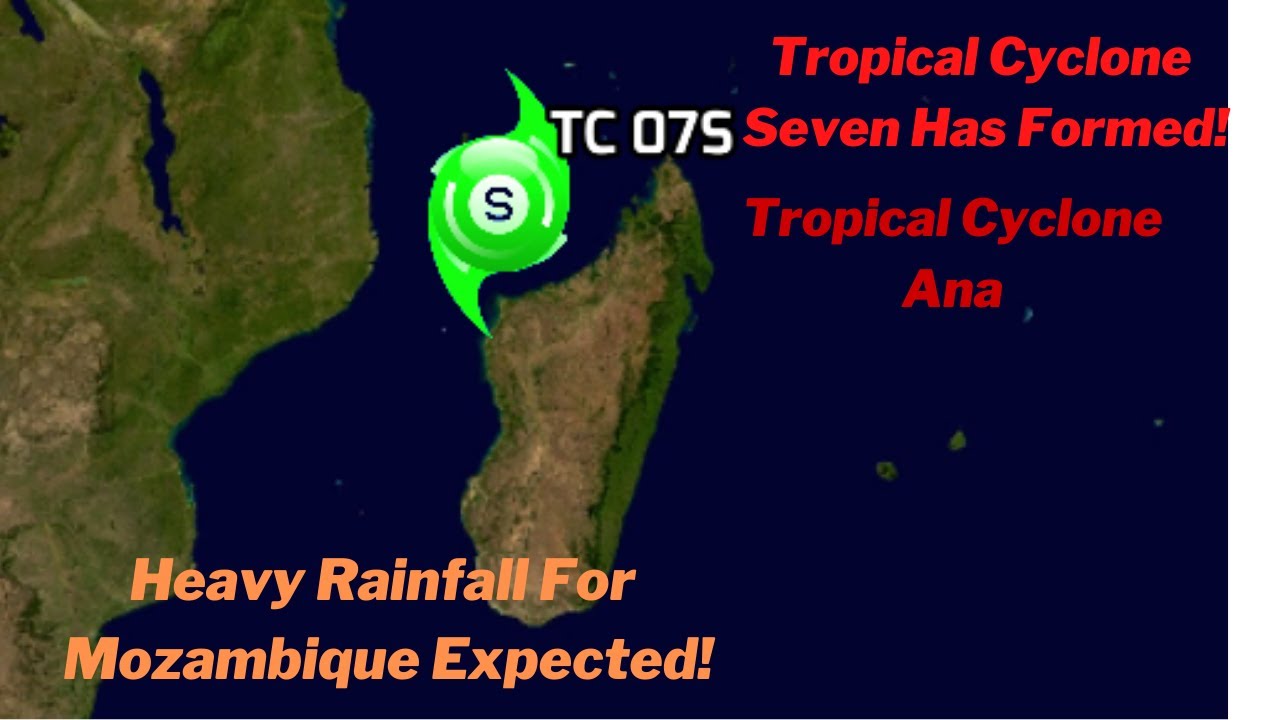 Tropical Cyclone Seven Has Formed! Heavy Rainfall, And Strong Winds ...