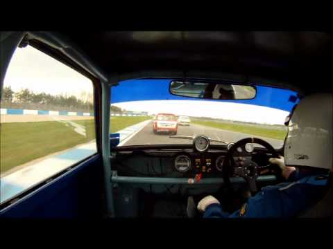 David Heale's Hillman Imp at Donington 2012 HSCC - YouTube