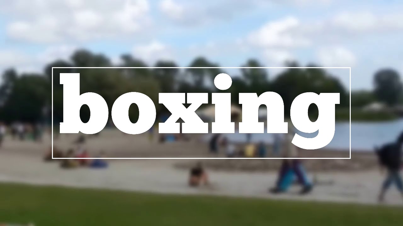 boxing spelling and pronunciation - YouTube