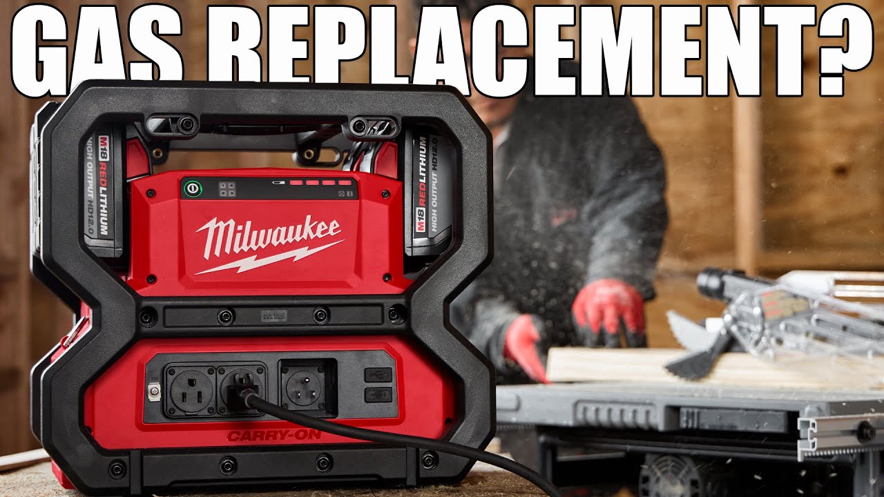 Can Milwaukee's M18 Cordless Inverter Answer Rising Gas Prices? - YouTube