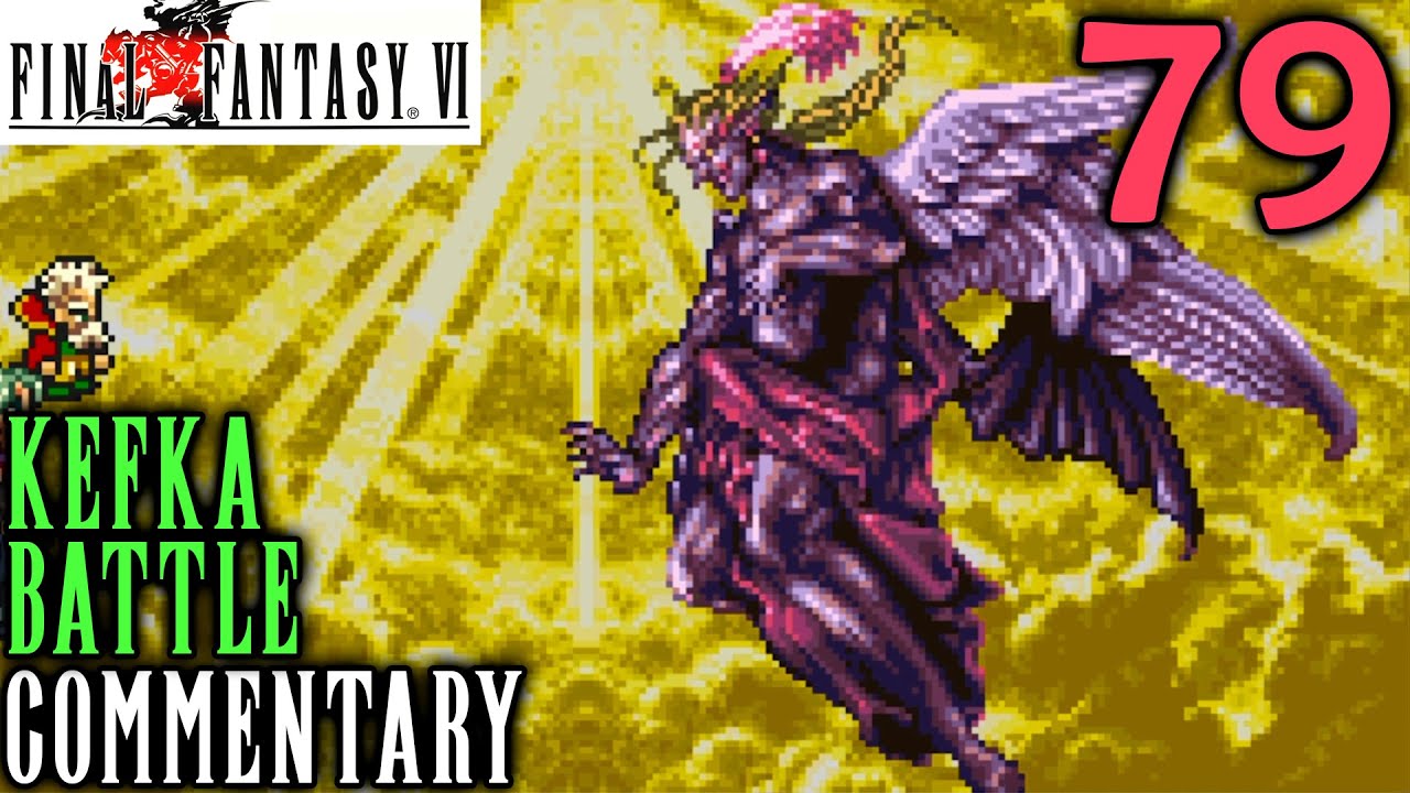 Final Fantasy VI Walkthrough Part 79 - Kefka Boss Battle - Dancing Mad ...
