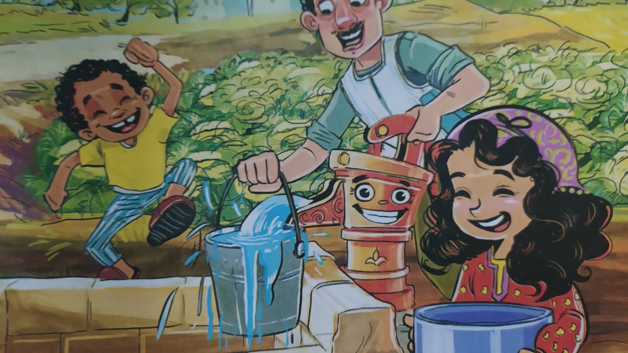 The water pump story(Amm Abdel-Azim's water pump) قصة مضخة المياة للصف ...