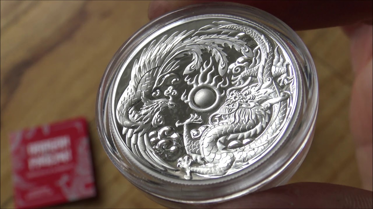 Perth Mint Proof Silver | Simply stunning Dragon and Phoenix coin | WOW ...