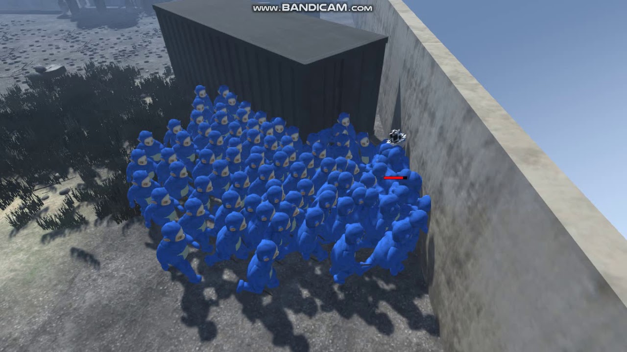 Slendytubbies 3 99 Blue Workers VS 1 Guardian - YouTube