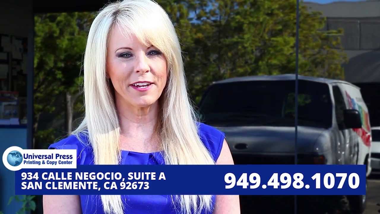 Universal Press in San Clemente - YouTube