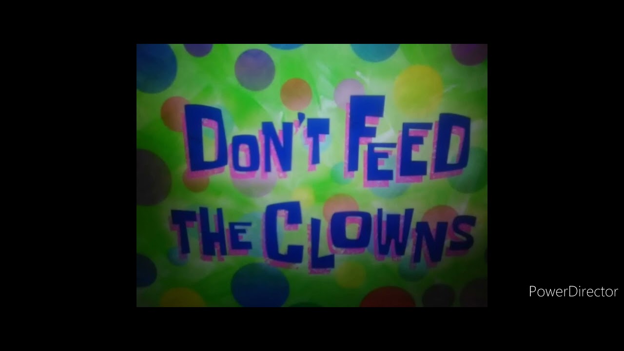 SpongeBob SquarePants Production Music: Calling All Clowns - YouTube