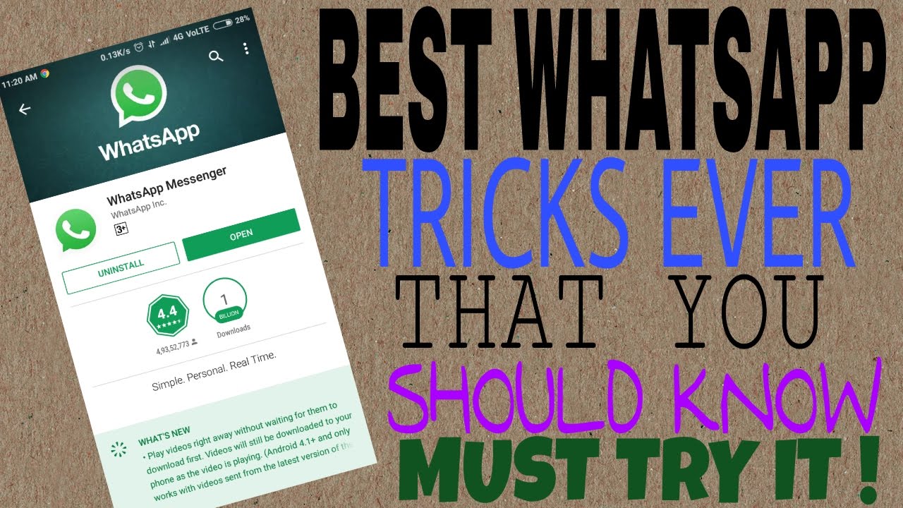 WhatsApp Tricks 2017 ! Best Tricks Ever - YouTube