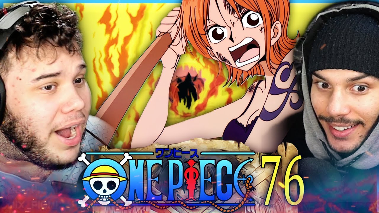 WHERE DID NAMI'S SHIRT GO?! | One Piece Episode 76 REACTION - YouTube