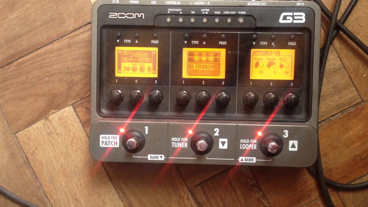 PATCH ZOOM G3, G3X, G1XON, G1ON, G2.1NU, G5 - YouTube