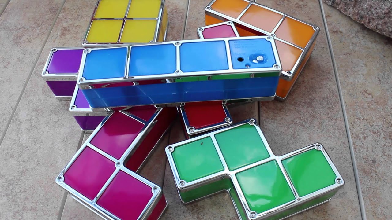 DIY Tetris Night Light - Gearbest.com - YouTube