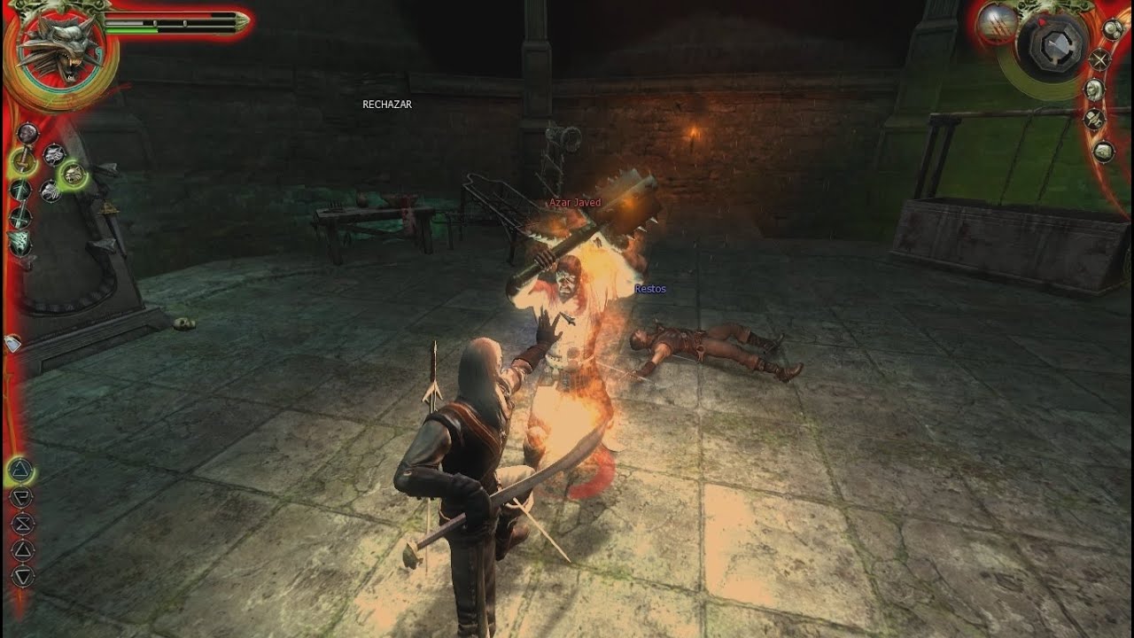 THE WITCHER 1 (PARTE 37) - ACABAMOS CON AZAR JAVED Y LA SALAMANDRA ...