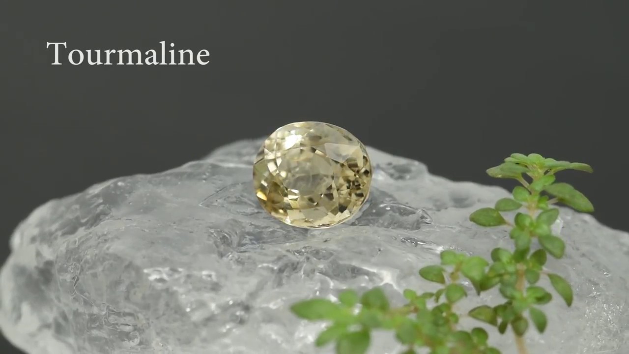 Untreated Canary Yellow Tourmaline - GemSelect Video Review: - YouTube