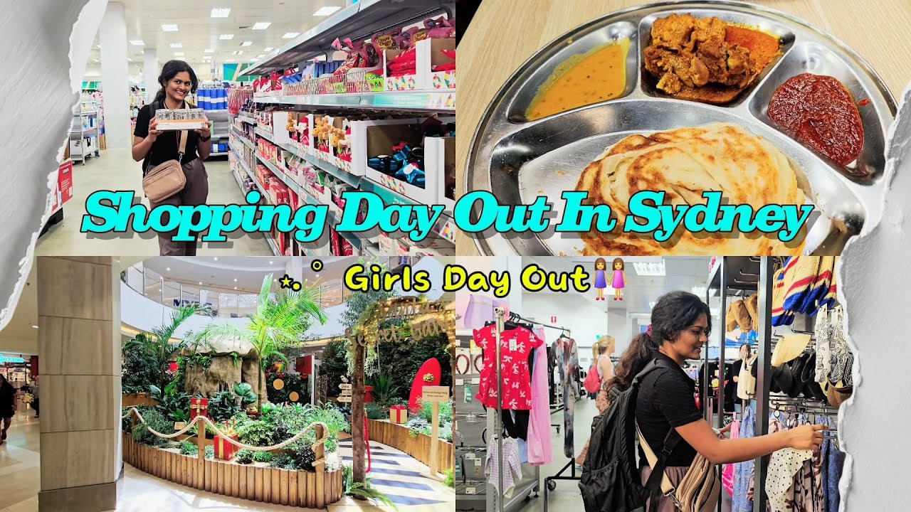 Shopping Day Out in Sydney | Spending the Day With My Friend - YouTube