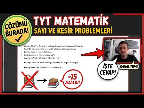 SAYI KESİR PROBLEMLERİ 👍( TYT, DGS, KPSS )