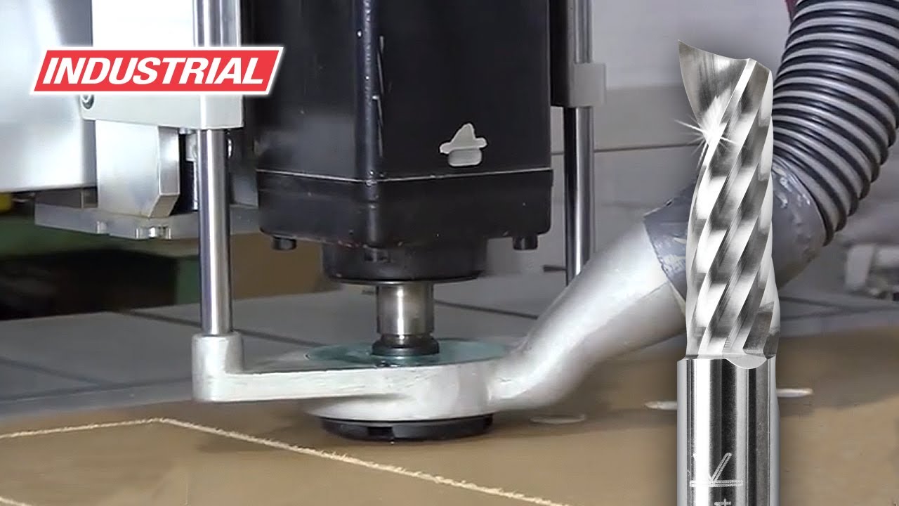 CNC Tool: Solid Carbide Spiral 'O' Flute Plastic Cutting Amana Tool ...